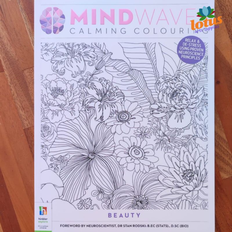 Jual Mindwaves Calming Coloring Book Beauty - Buku Mewarnai Dewasa ...