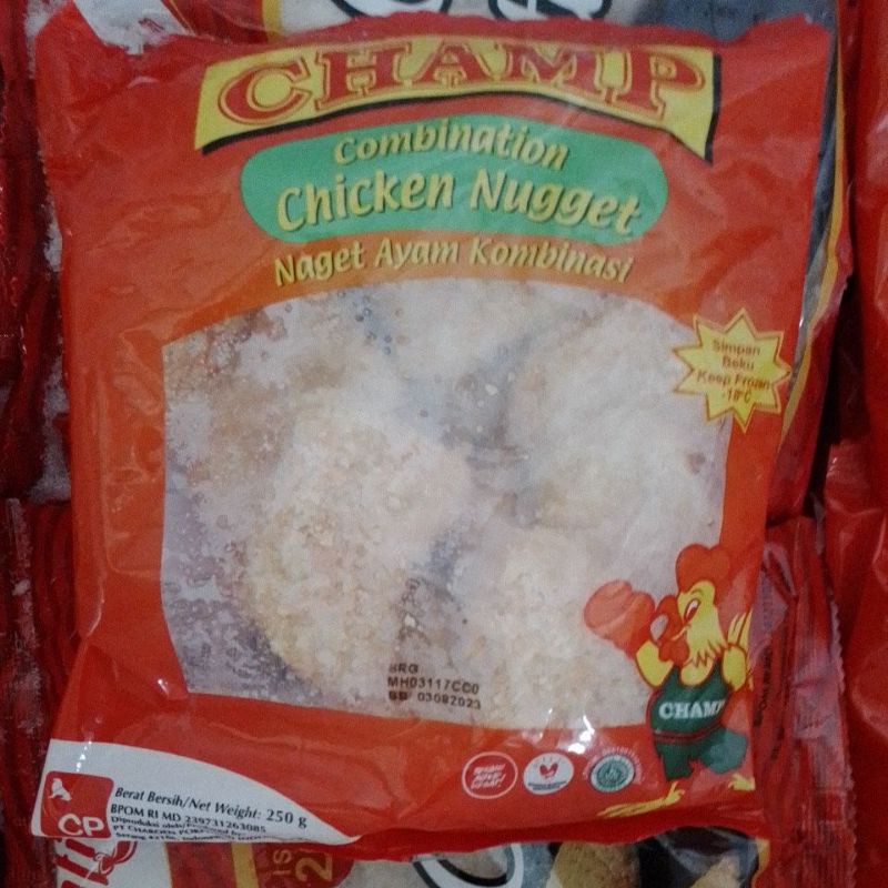 Jual Champ nuget ayam 250gr | Shopee Indonesia
