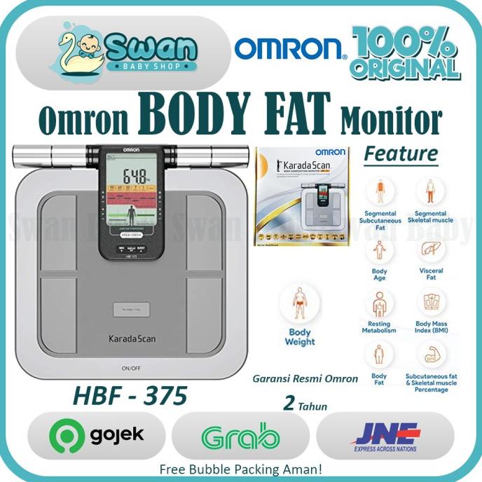 Jual Omron Body Fat Monitor HBF 375 Karada Scan | Shopee Indonesia