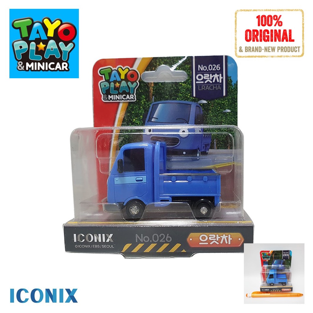 Jual Iconix Tayo The Little Bus Play Minicar Lracha Iracha Korean Toys ...