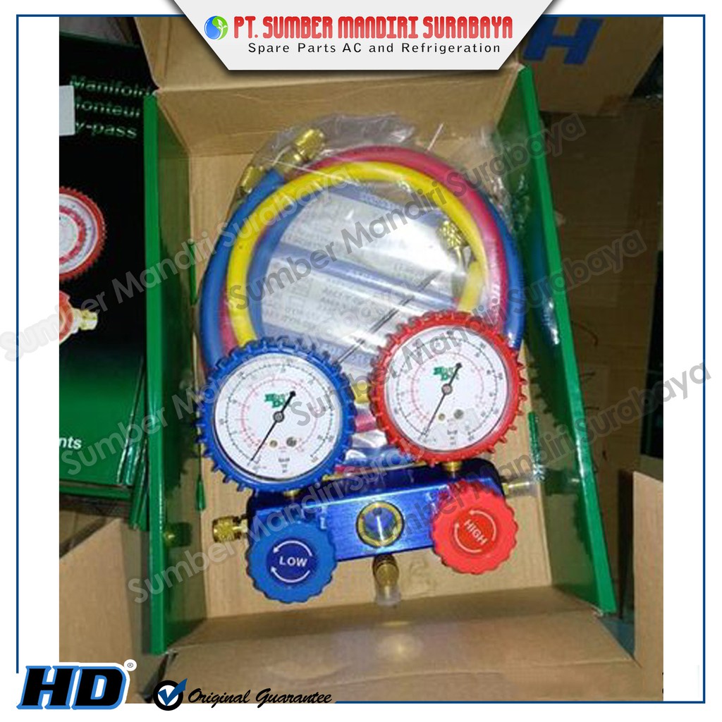 Jual Manifold AC R22 / 134A HD Premium RW-AM36RYB-F | Shopee Indonesia