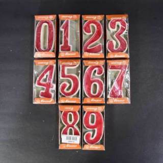 Jual LILIN ANGKA MERAH PUTIH ukuran 6cm | Shopee Indonesia