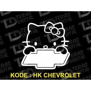 Jual Sticker Hello Kitty Chevrolet (HK CHEVROLET) | Shopee Indonesia