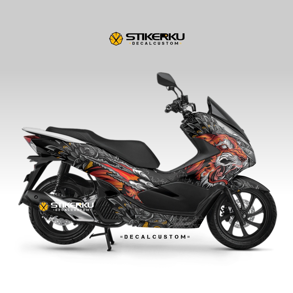 Jual STICKER DECAL HONDA PCX / FULLBODY / STIKER / STRIPING / PCX LAMA ...