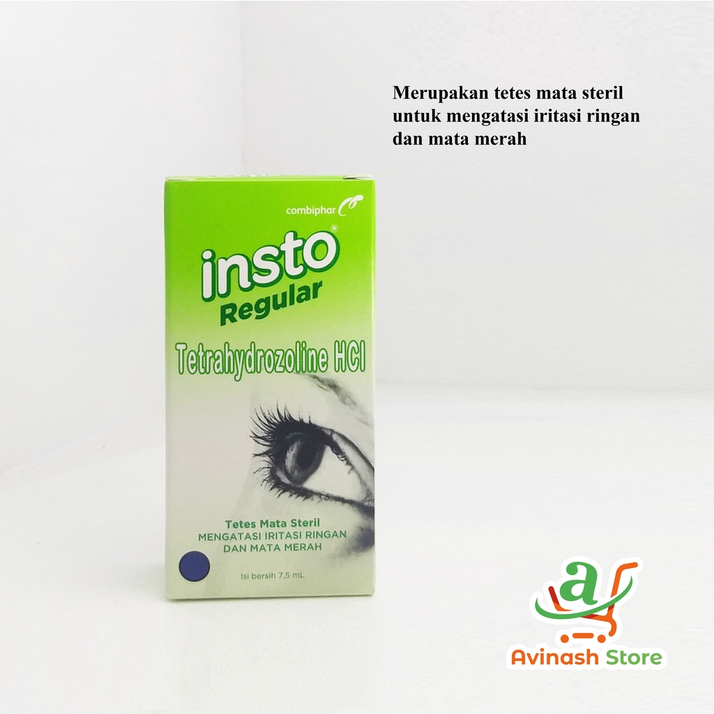 Jual INSTO EYE DROPS REGULAR 7.5 ML / TETES MATA | Shopee Indonesia