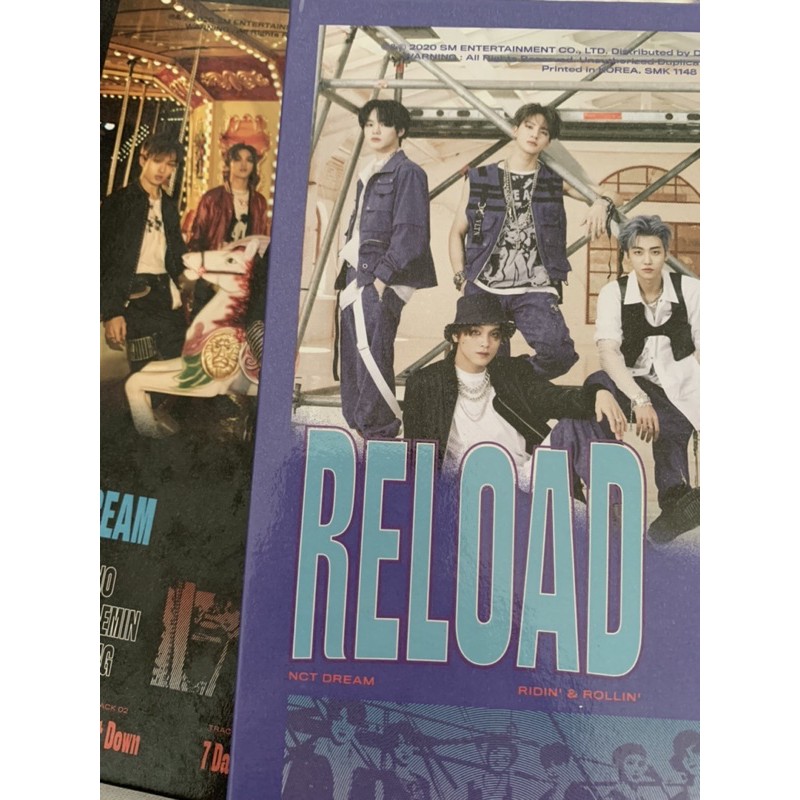 Jual NCT DREAM RELOAD (ALBUM ONLY+POSTER) | Shopee Indonesia