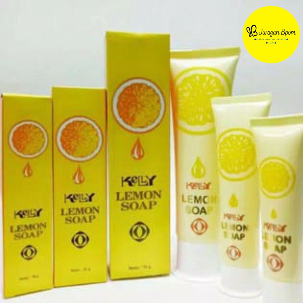Jual Kelly Lemon Soap / Sabun muka Kelly / Keli 15 25 75 gram | Shopee ...
