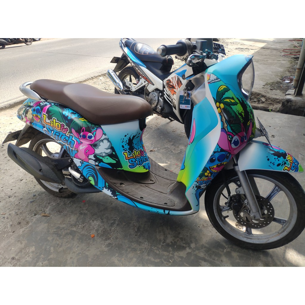 Jual Stiker Fino 125 Decal Full Body Fino Grande, Sporty Premium Lilo ...