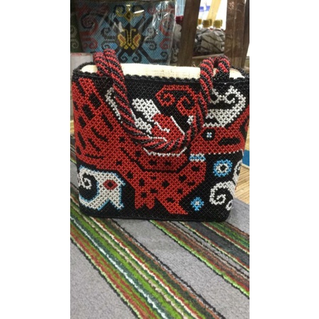 Jual tas manik kombinasi tenun ulap doyo | Shopee Indonesia