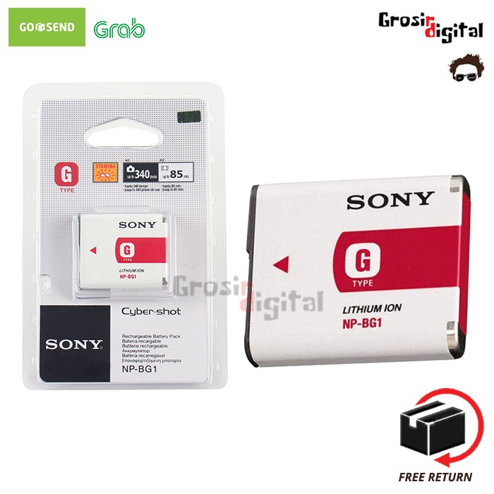 Jual Baterai Sony NP-BG1 For Sony Cyber Shot DSC-H3, DSC-H7, DSC-H9, DSC-H10 | Shopee Indonesia