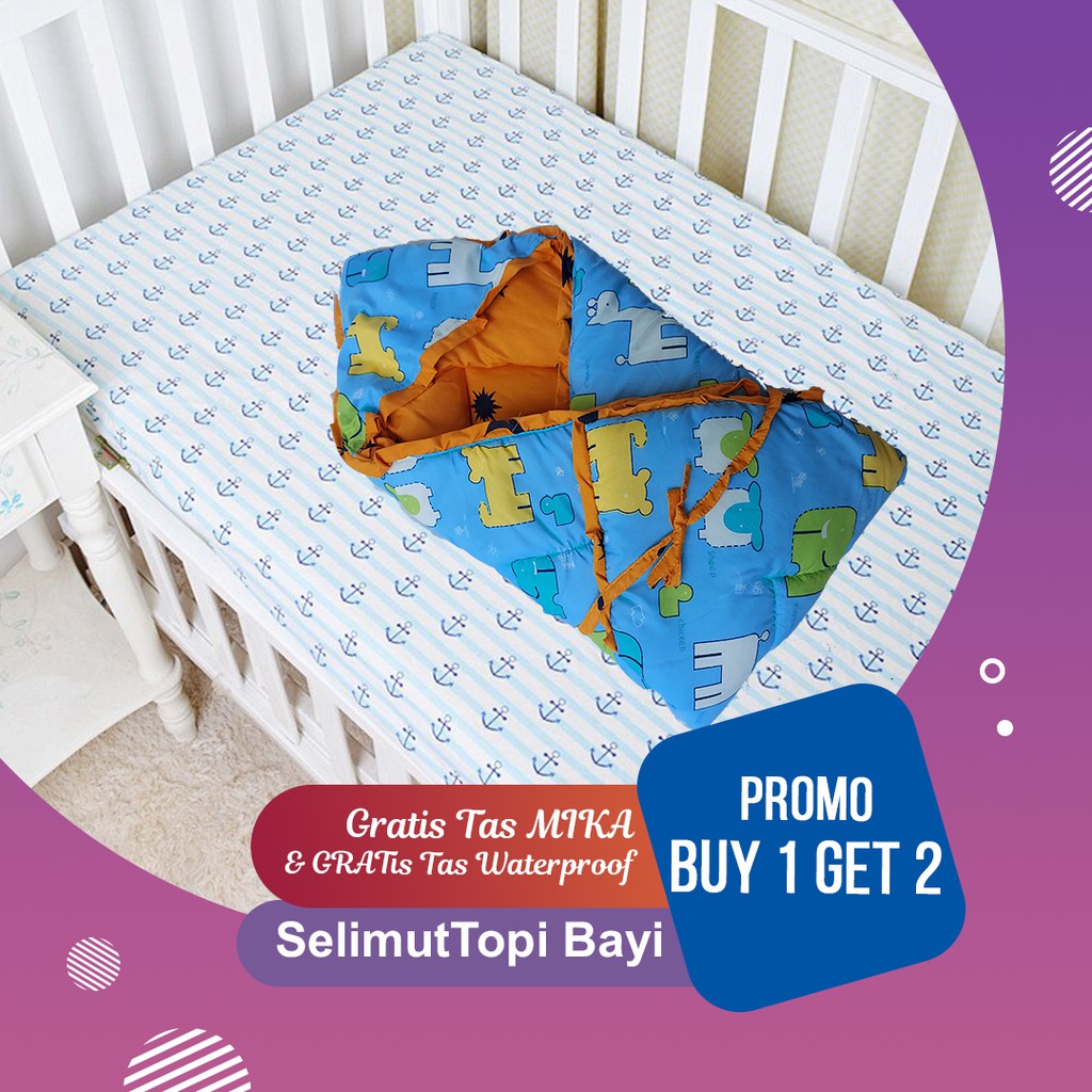 Jual ( PRoduk Baru )Selimut topi bayi / selimut bayi / Hoodie blanket baby adem, nyaman dan ...