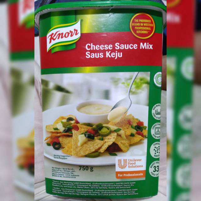 Jual Knorr Cheese Sauce Mix 750gr ( Bumbu Keju - Bisa untuk pasta ...