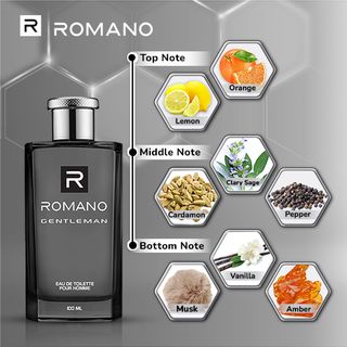 Jual Romano Eau De Toilette Gentleman 100 ml | Shopee Indonesia