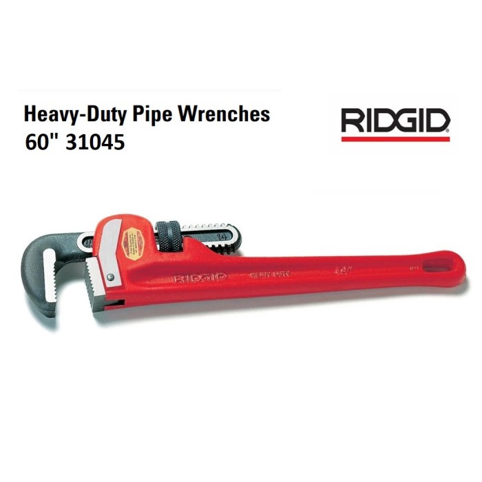 Jual RIDGID HEAVY-DUTY STRAIGHT PIPE WRENCH 60" RIDGID 31045 - KUNCI ...