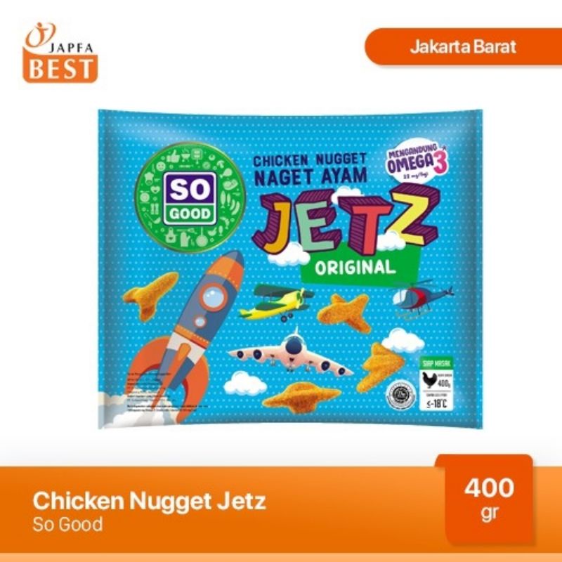 Jual So Good Nugget Jetz 400gr | Shopee Indonesia