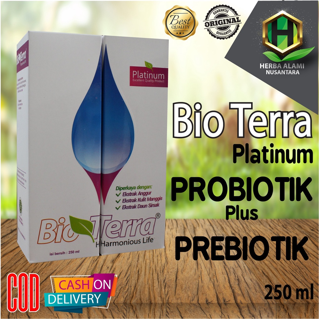 Jual BIO TERRA PLATINUM | BIO TERRA PREBIOTIK PLUS PROBIOTIK | ORIGINAL ...