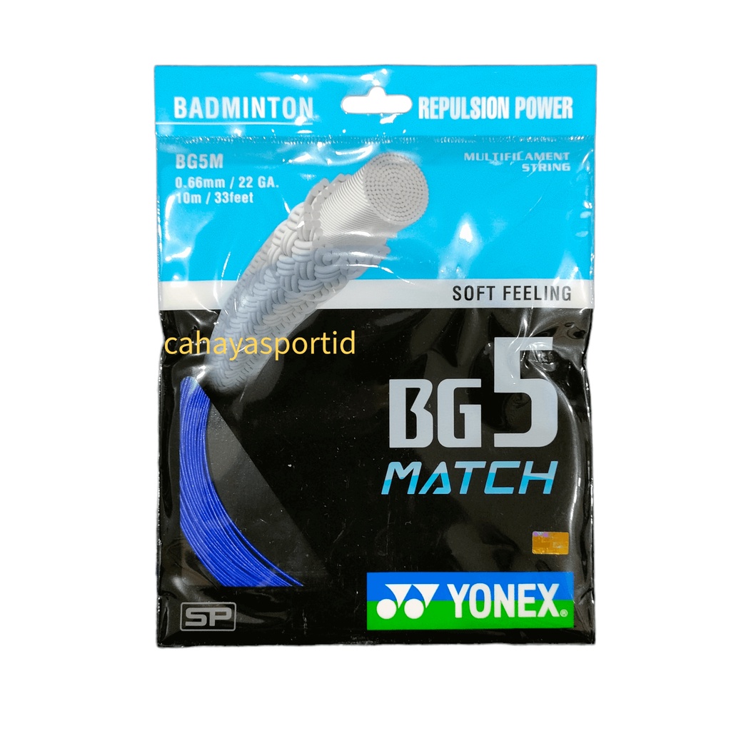 Jual Yonex BG 5 Match Senar Badminton (Badminton String) | Shopee Indonesia