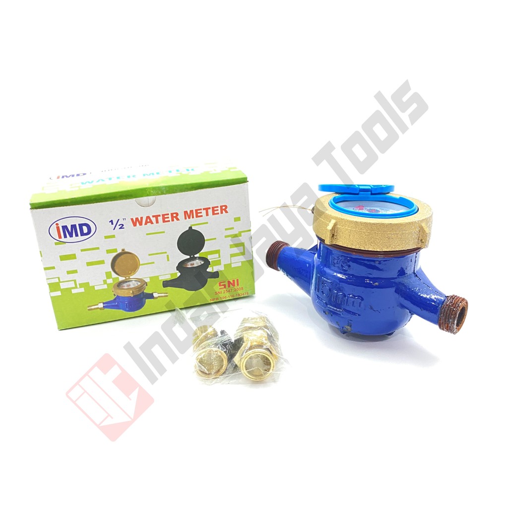 Jual IMD SNI Meteran Air Body Besi SNI Watermeter Water Meter | Shopee ...