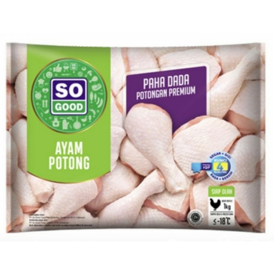 Jual SO GOOD PAHA DAN DADA AYAM 1 KG | Shopee Indonesia