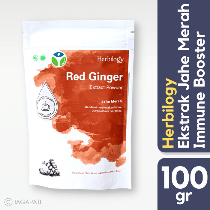 Jual Herbilogy - Red Ginger - Ekstrak Jahe merah Extract Powder - 100 ...
