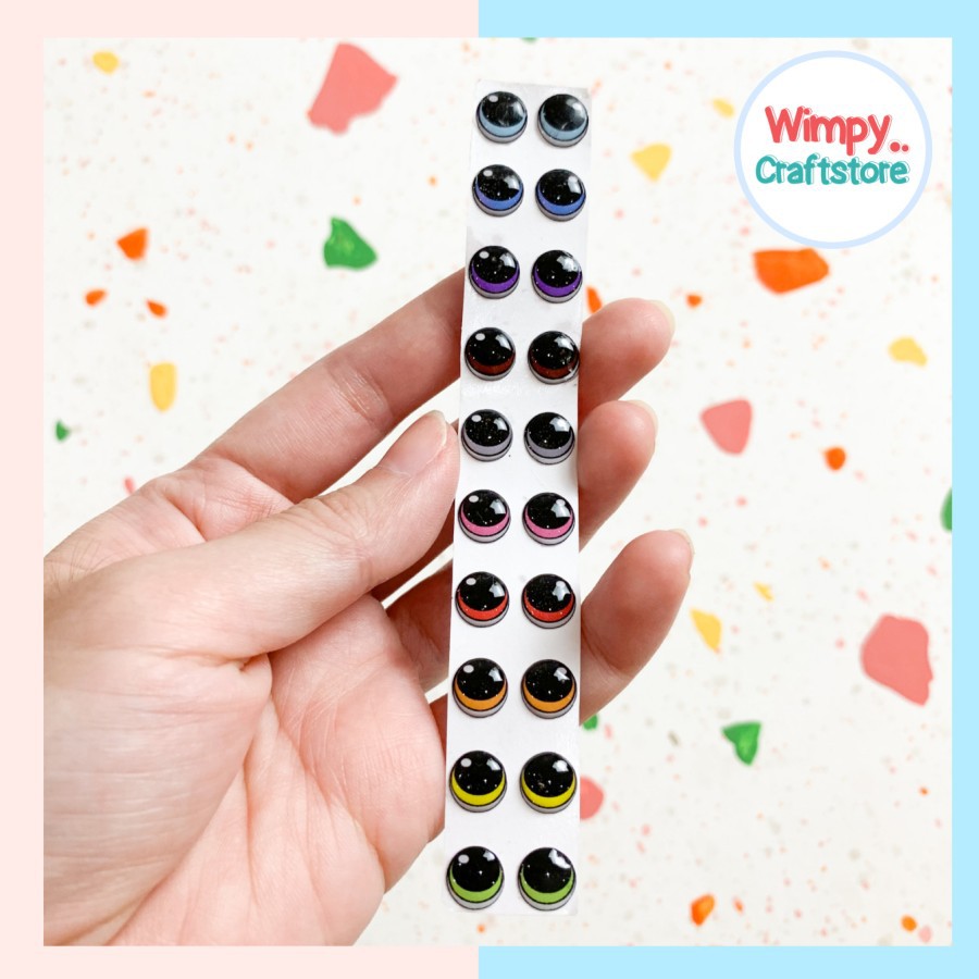 Jual Wimpy Sticker Mata LOL Boneka Clay Doll Figure Fondant Cake Topper ...