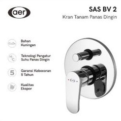 Jual AER Kran Tanam Shower Panas Dingin 2 fungsi - Kran Air SAS BV2 ...