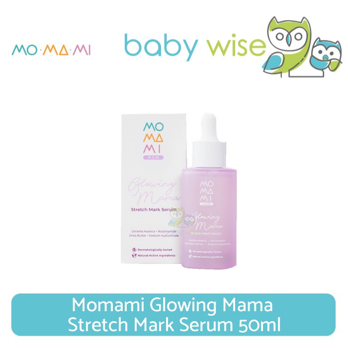 Jual Momami Glowing mama stretch mark serum 50ml | Shopee Indonesia