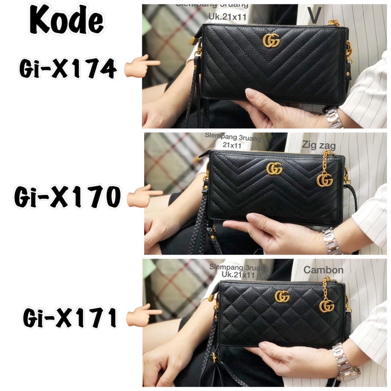 Jual POUCH IMPORT PREMIUM / TALI TANGAN / TALI PANJANG 3 RUANG | Shopee ...