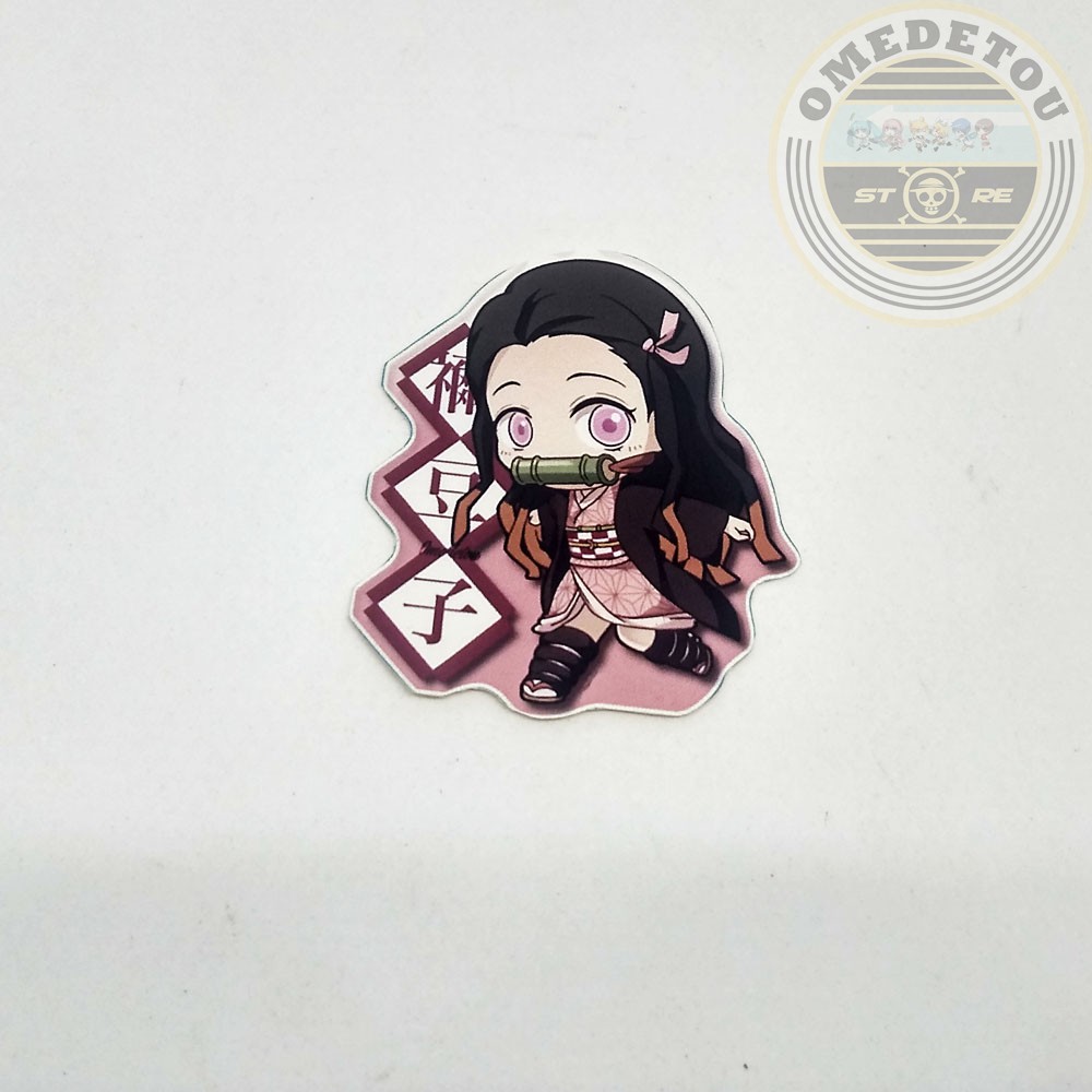 Jual Sticker Anime Kimetsu no Yaiba - Nezuko Kamado | Shopee Indonesia
