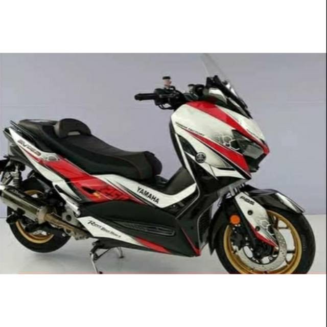 Jual Decal full body yamaha Xmax variasi grafis simple striping sticker ...