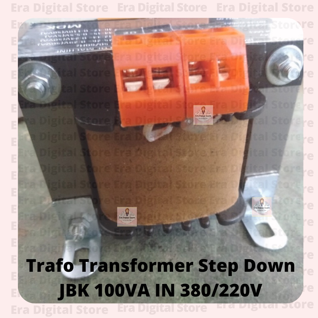 Jual Trafo Transformer Step Down JBK 100VA IN 380/220V Stepdown | Shopee Indonesia
