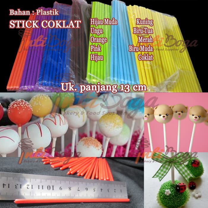 Jual STICK LOLLIPOP / STIK COKLAT (50 PCS) | Shopee Indonesia