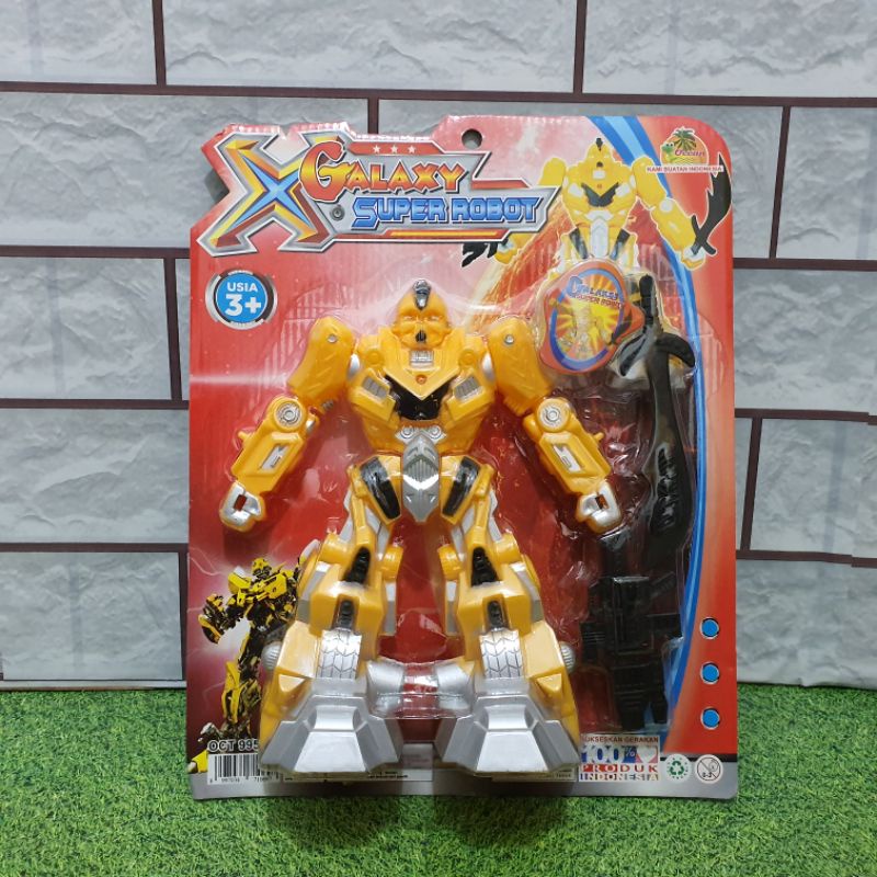 Jual MAINAN ROBOT TRANSFORMERS BUMBLEBEE ANAK EDUKATIF - MAINAN KADO ...