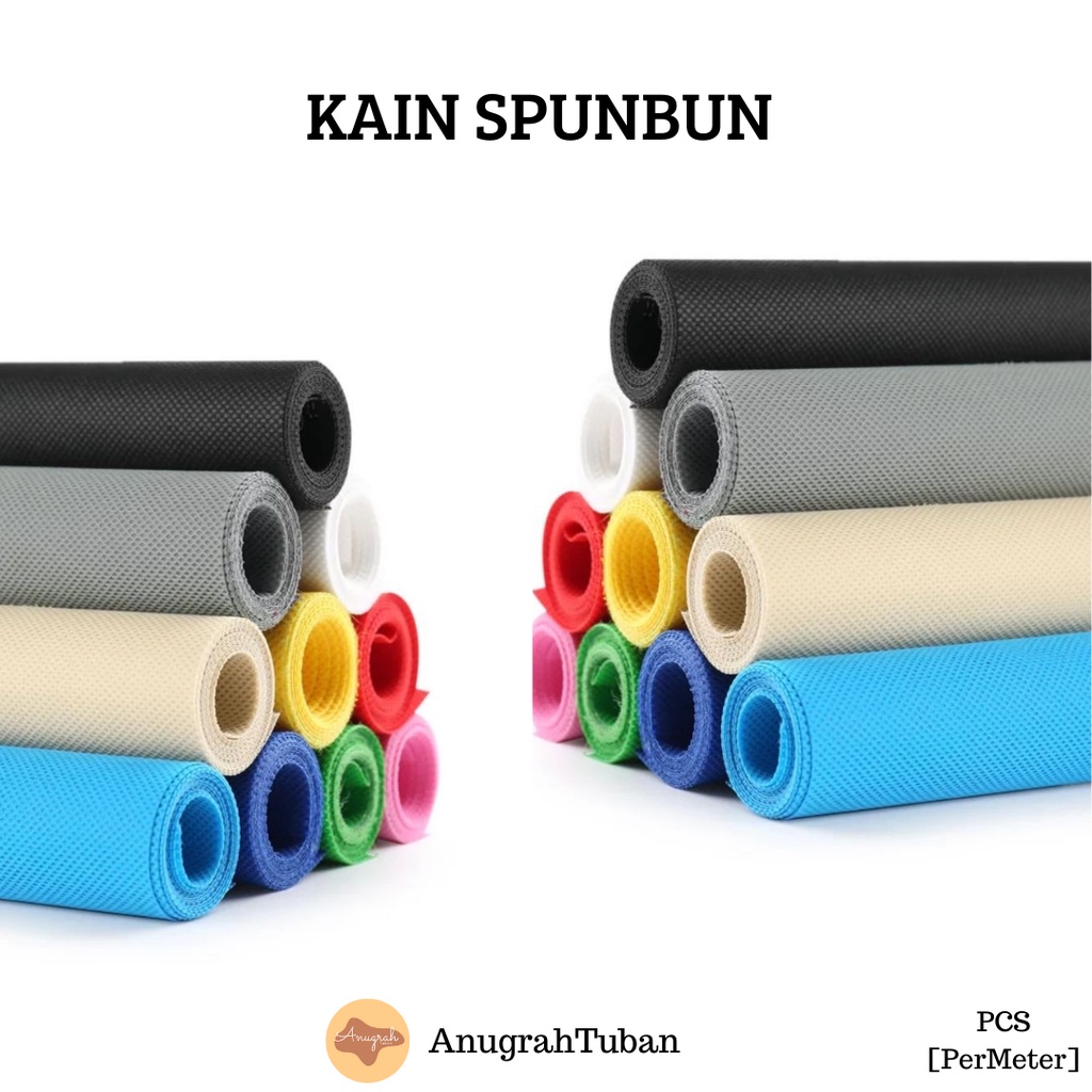 Jual Kain Spunbun/Spunbond/Spunbon/Greenscreen Background Bucket/Buket ...