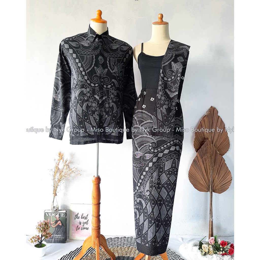 Jual MISO BUTIK (TERBARU) Kemeja Pria dan Rok Selendang Batik Model ...