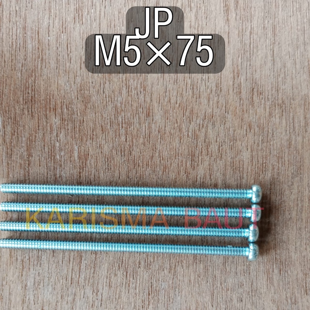 Jual Baut JP M5 x 75 ( baut JP 5x75 ) | Shopee Indonesia