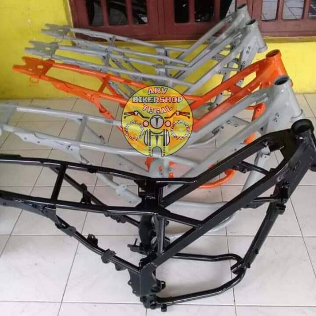 Jual Rolling Sasis Frame Rangka KLX | DT | BF Plug N Play Tiger | Megapro | Scorpio | Vixion ...