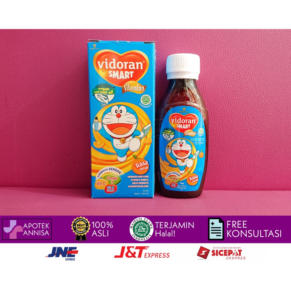 Jual Vidoran Smart Syrup Multivitamin 100 ml | Shopee Indonesia