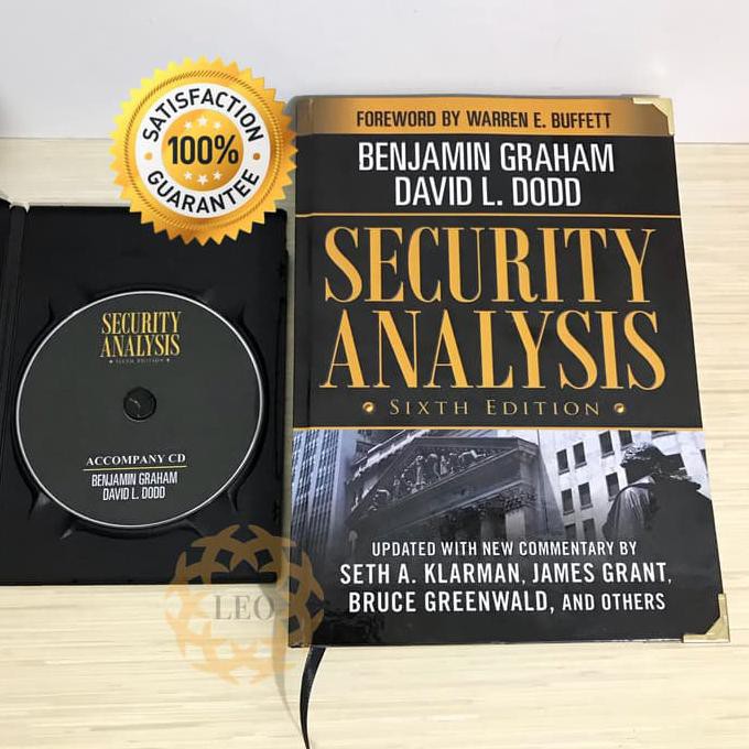 Jual Buku Security Analysis - Benjamin Graham, David Dodd, Warren Buffett | Shopee Indonesia