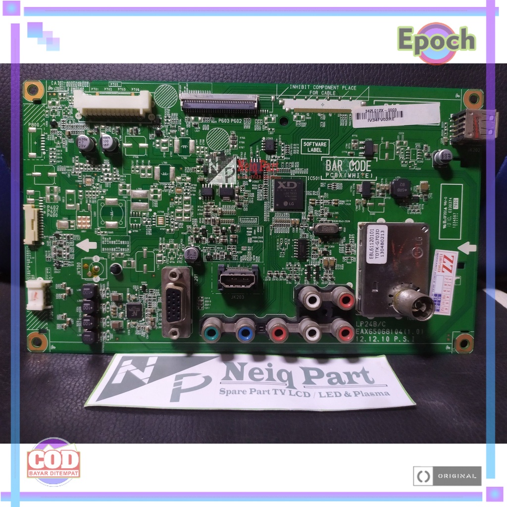 Jual Mb Mobo Mainboard TV LG 32CS410-TB - Mpeg Micom Modul Motherboard ...