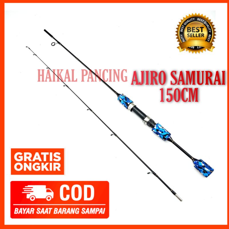 Jual joran ul ultralight ajiro samurai 150 cm | Shopee Indonesia