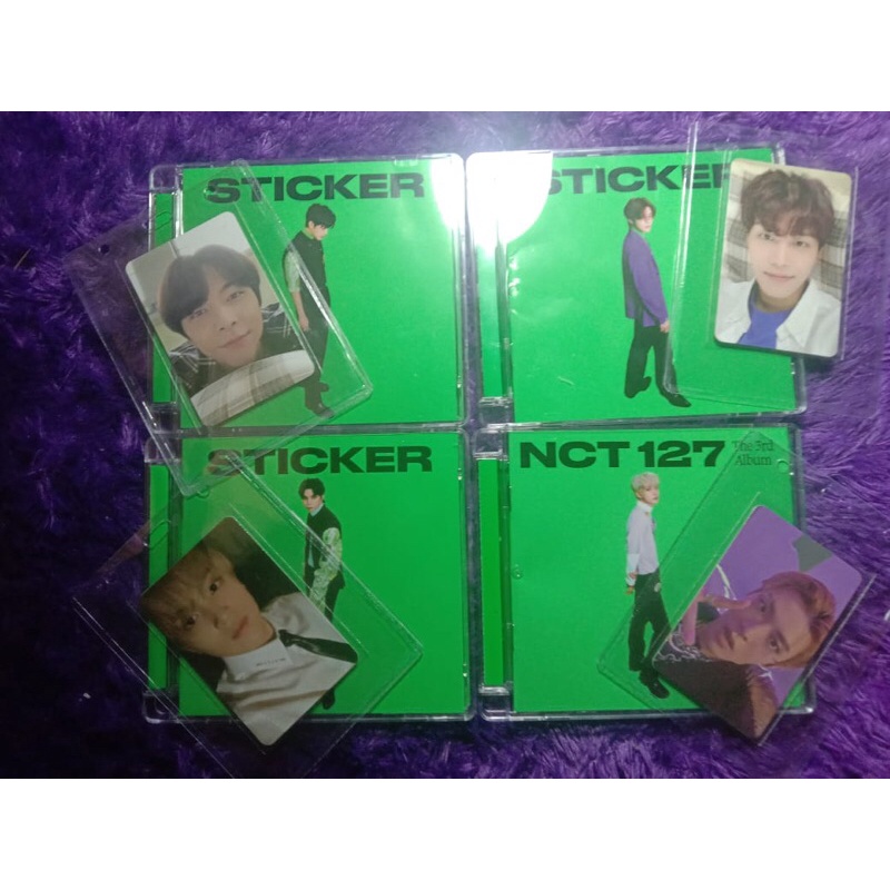 Jual JEWEL CASE DAN ALBUM STICKY NCT 127 STICKER SELCA MARK HAECHAN ...