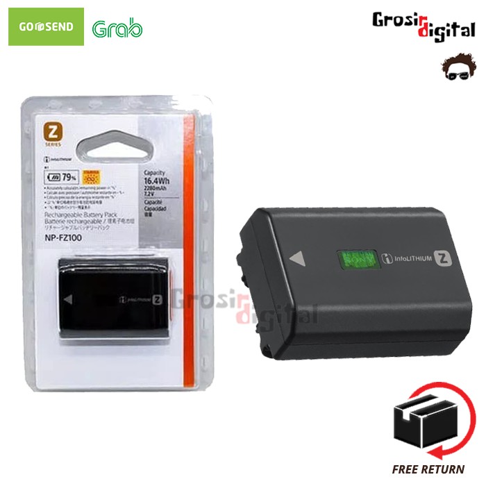 Jual Baterai Sony NP-FZ100 For Sony A9, A7iii, A7Riii | Shopee Indonesia
