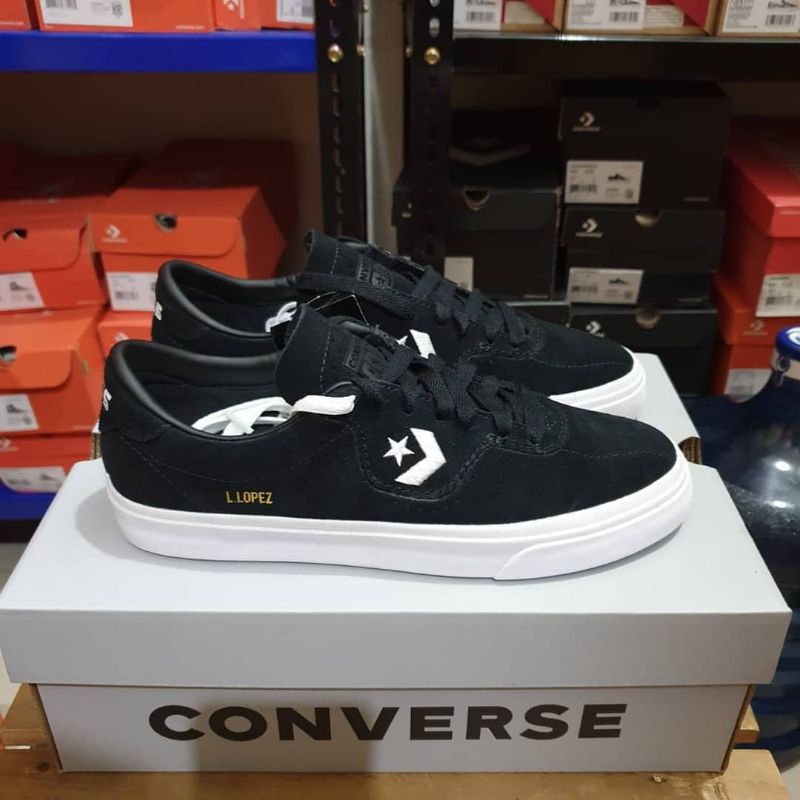 Jual EOS - Sepatu Sneakers Converse Cons L.Lopez Louie Lopez Suede ...