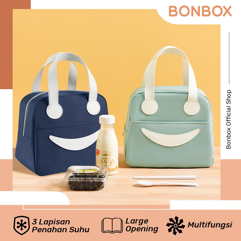 Jual TAS LUNCH BOX BONBOX BLB40 Tas Bekal Makan Portable Multifungsi ...