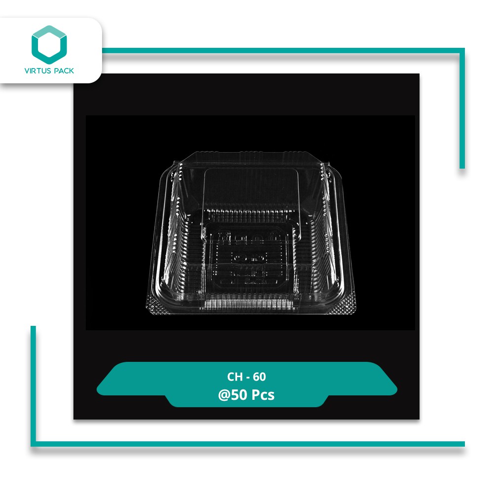 Jual Virtuspack / Mika Buah / Mika Box Plastik / CH-60/ 50 pcs | Shopee ...