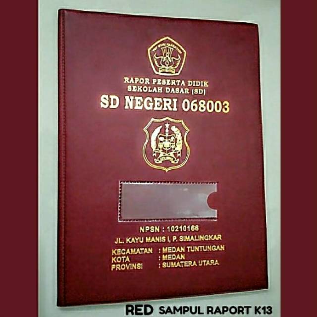 Jual SAMPUL/MAP RAPORT K13 SMP GOOD QUALITY | Shopee Indonesia