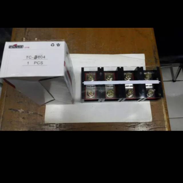 Jual Terminal Block / Terminal Blok / TB Tipe TC-3004 300A 4P | Shopee ...