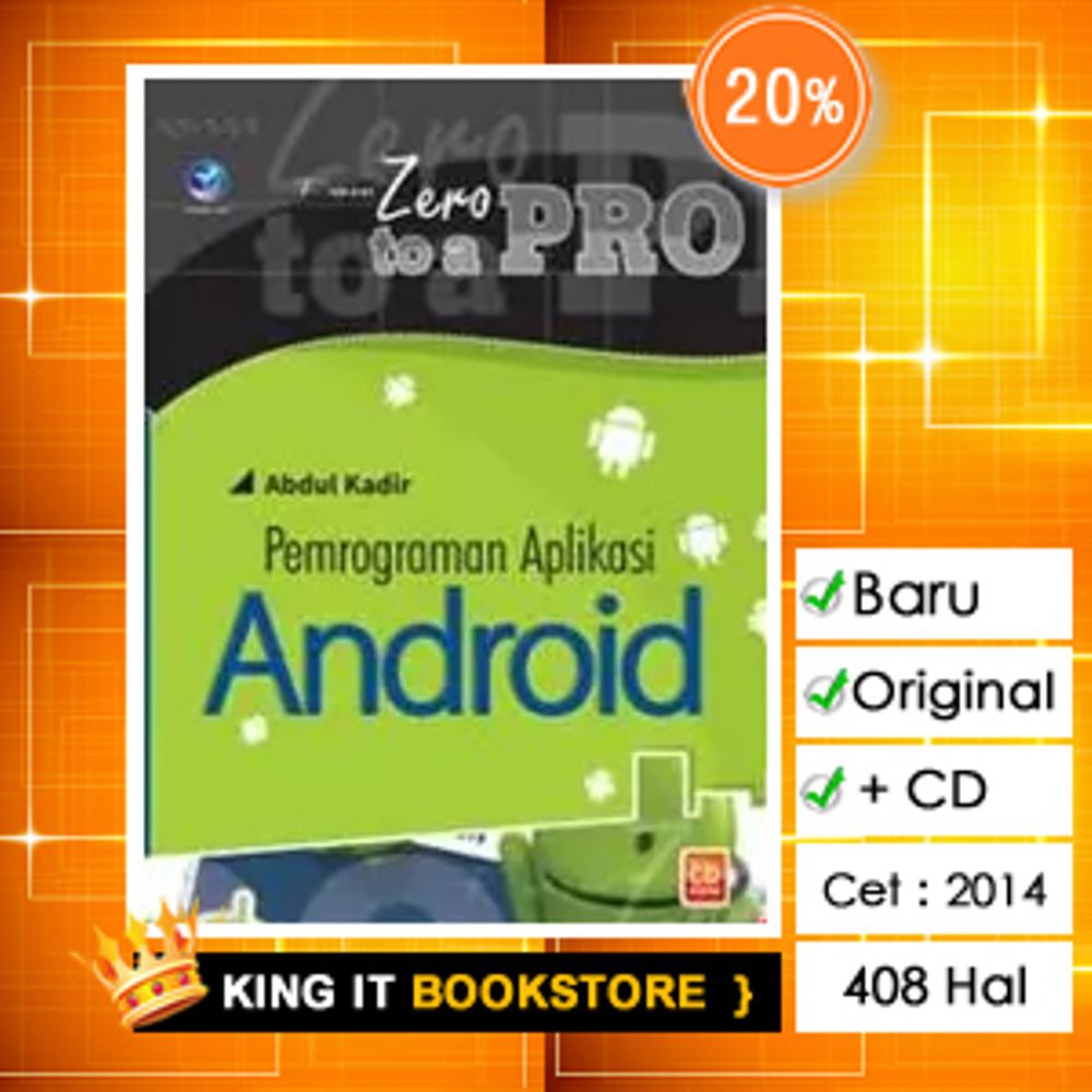 Jual Buku From Zero To A Pro Pemrograman Aplikasi Android CD | Shopee Indonesia