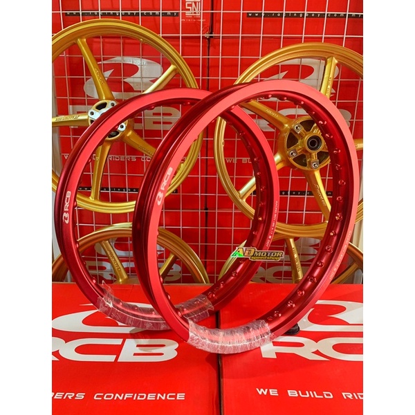 Jual Velg RCB merah ukuran 185 dan 160 | Shopee Indonesia